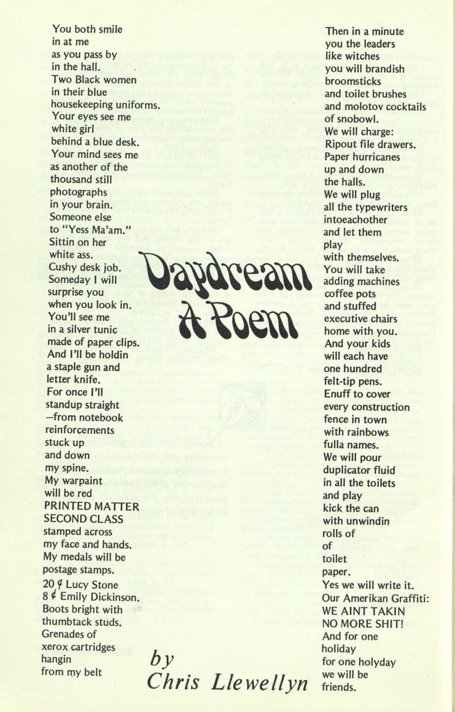 Power, a daydream or a reality? | The Feminist Poetry Movement